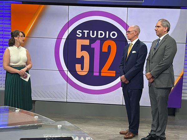 CEO Bob Bush and Dr. John Villacis speak with Studio 512 | Austin Diagnostic Clinic